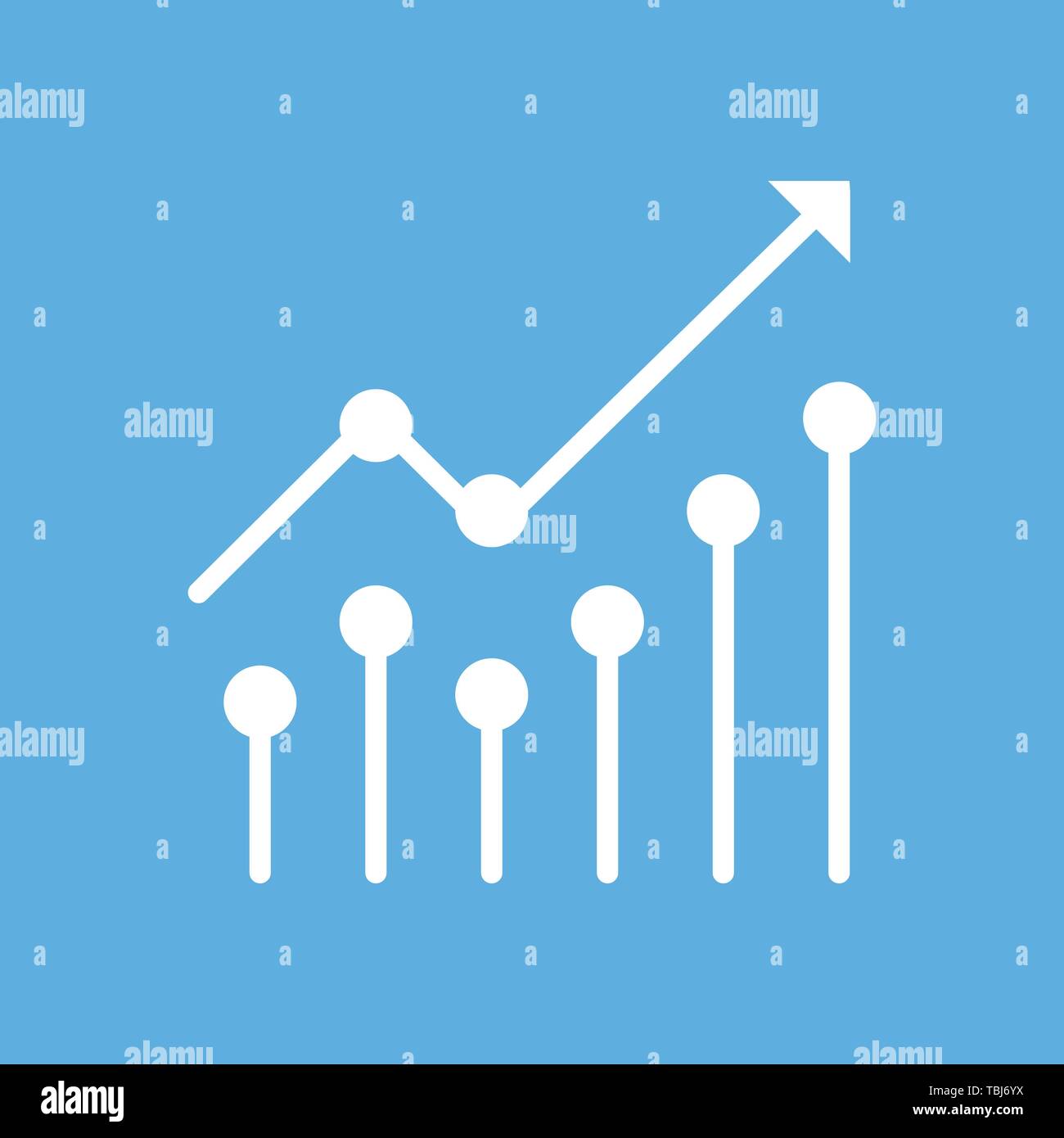 Business analysis sign icon - vector Stock Vector Image & Art - Alamy