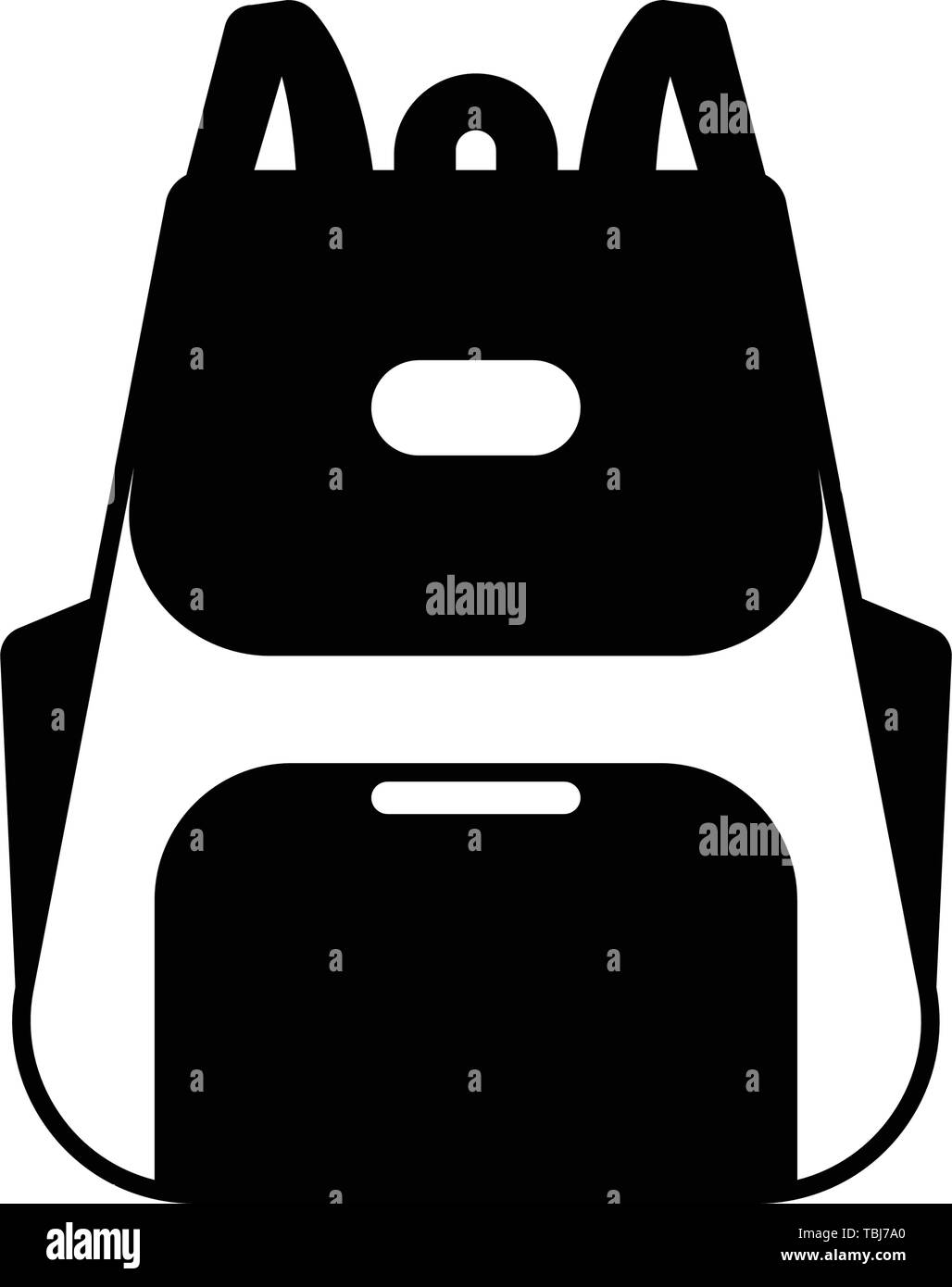Backpack icon - Bag sign vector Stock Vector Image & Art - Alamy
