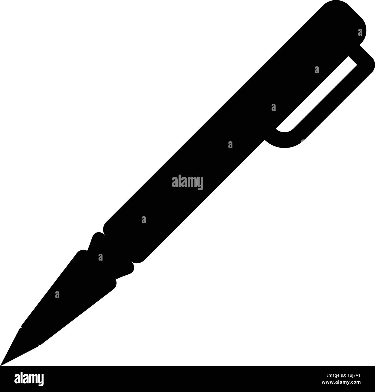 Pen sign icon - vector Stock Vector Image & Art - Alamy