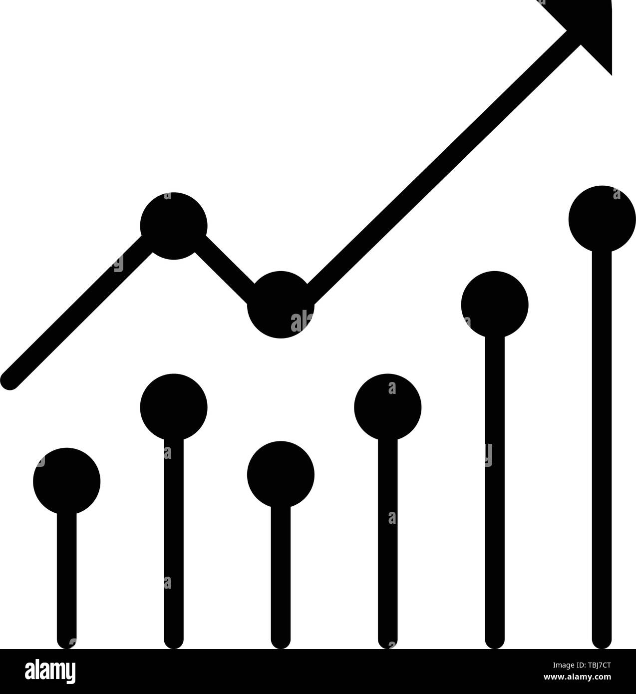 Business analysis sign icon - vector Stock Vector Image & Art - Alamy
