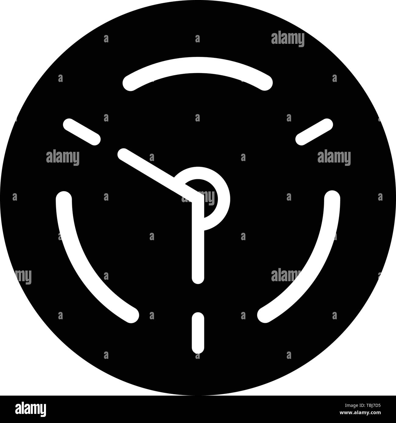Clock icon - Watch sign vector Stock Vector Image & Art - Alamy