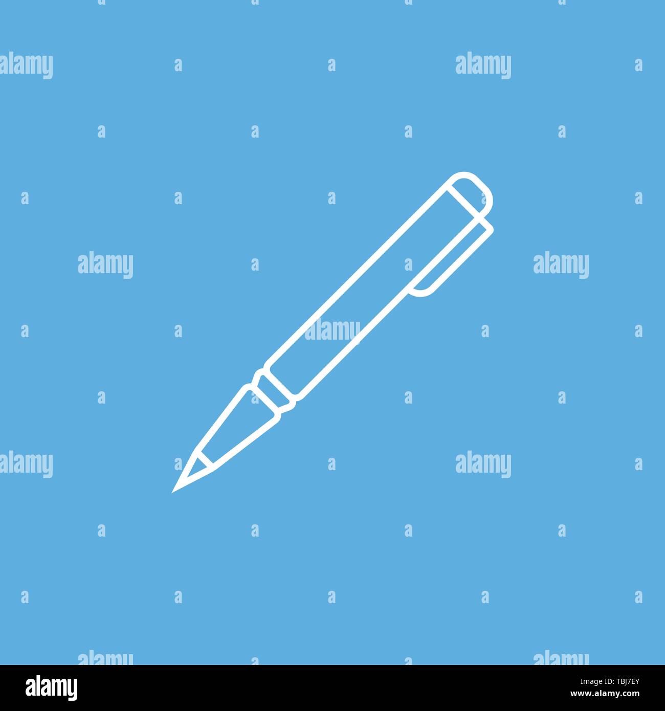 Pen sign hi-res stock photography and images - Alamy