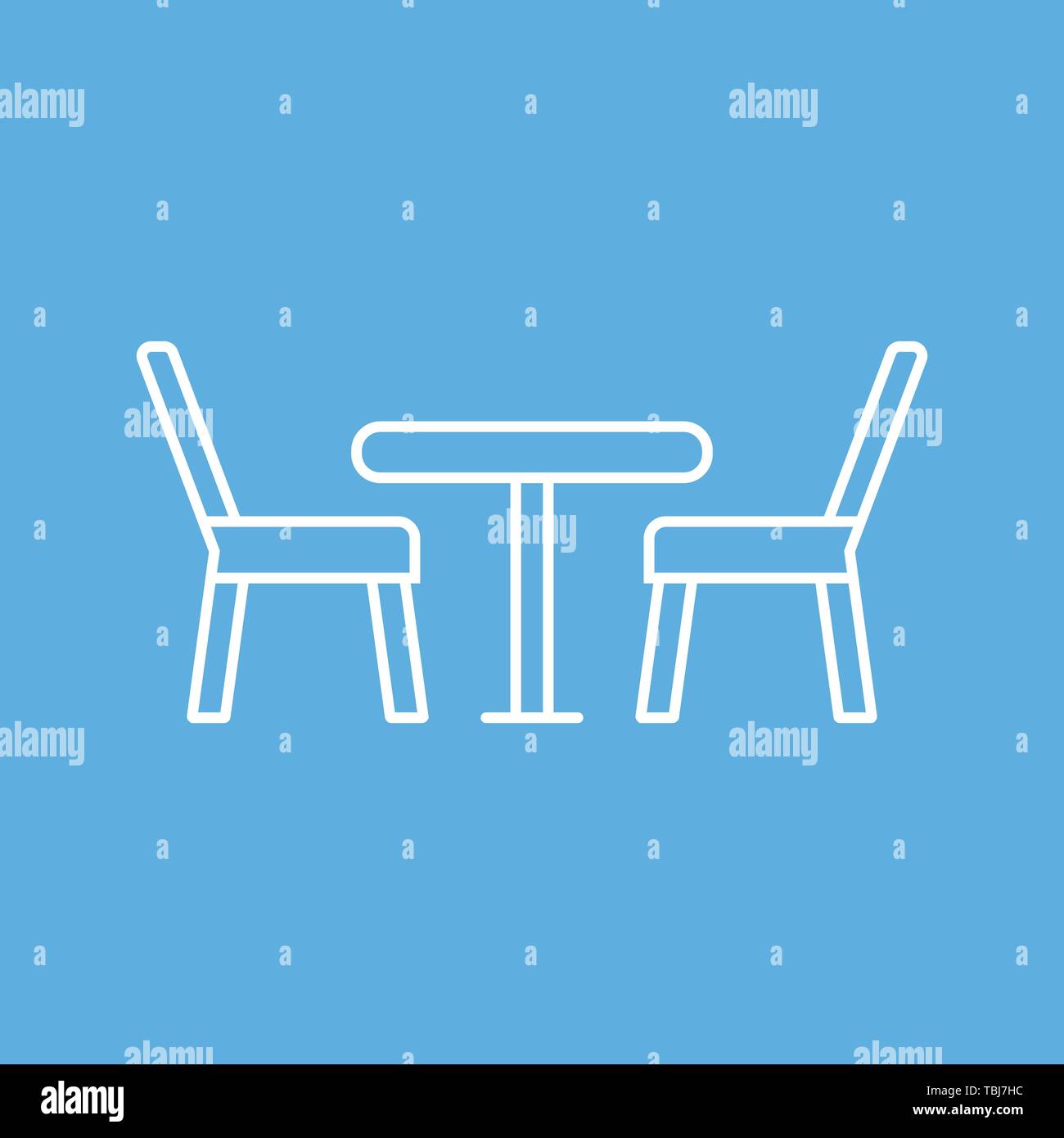Chairs vector vectors hi-res stock photography and images - Alamy