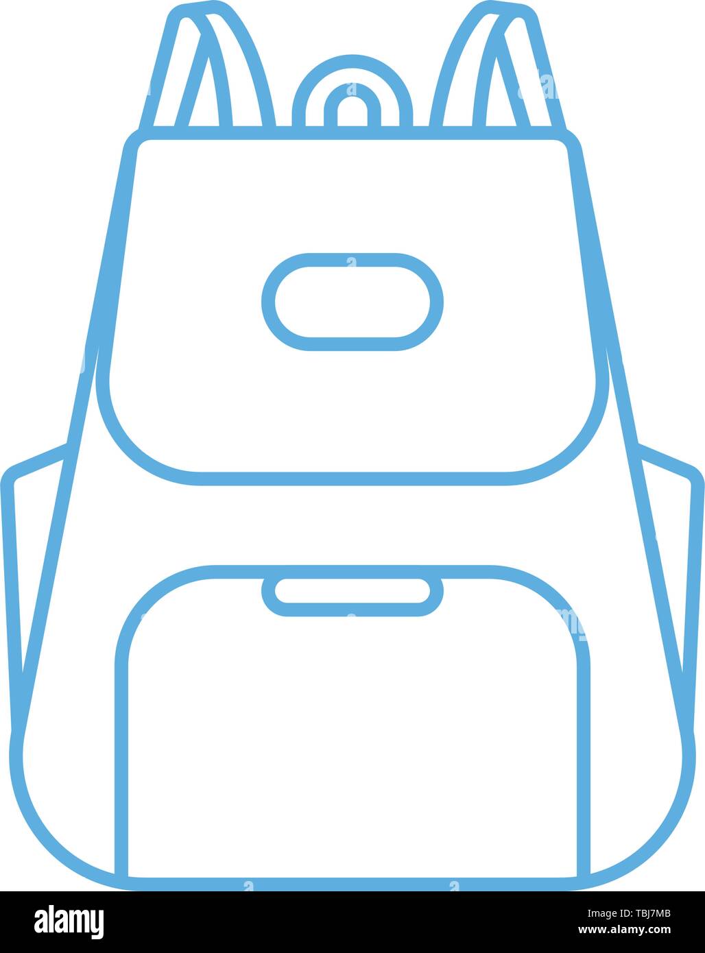 Backpack icon - Bag sign vector Stock Vector Image & Art - Alamy