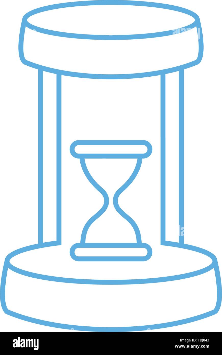 Hourglass Sign Icon - Vector Stock Vector Image & Art - Alamy