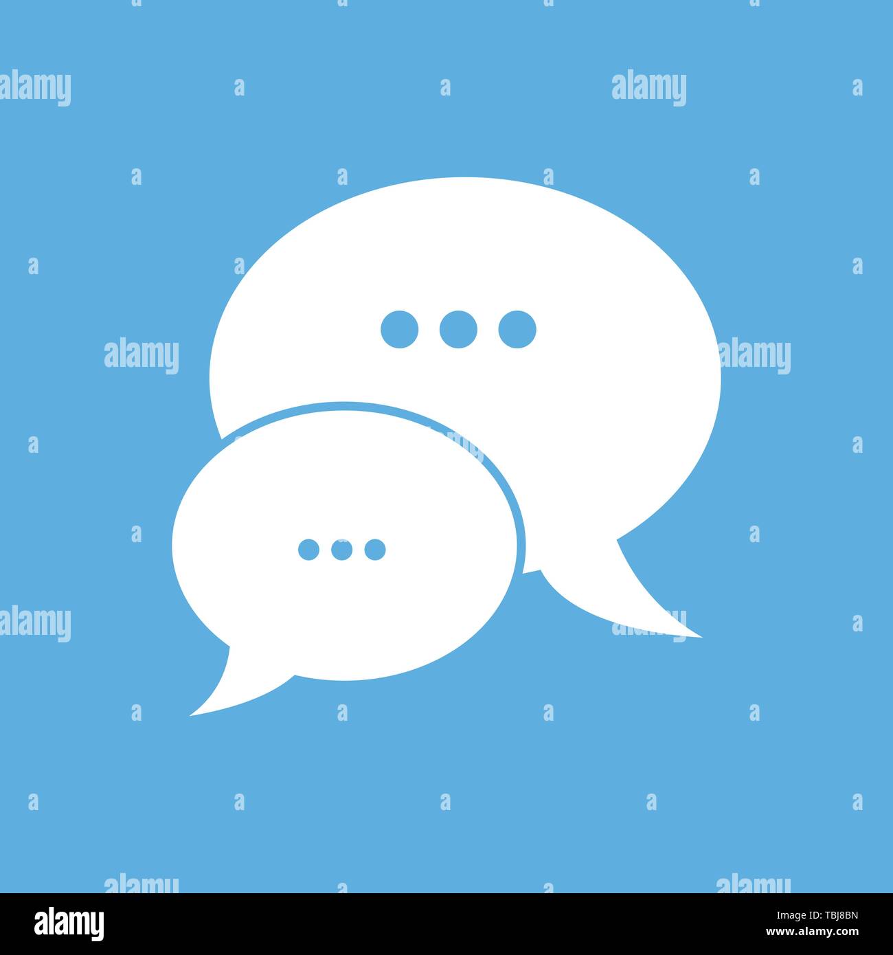 Message sign icon - Communication icon vector Stock Vector Image & Art ...