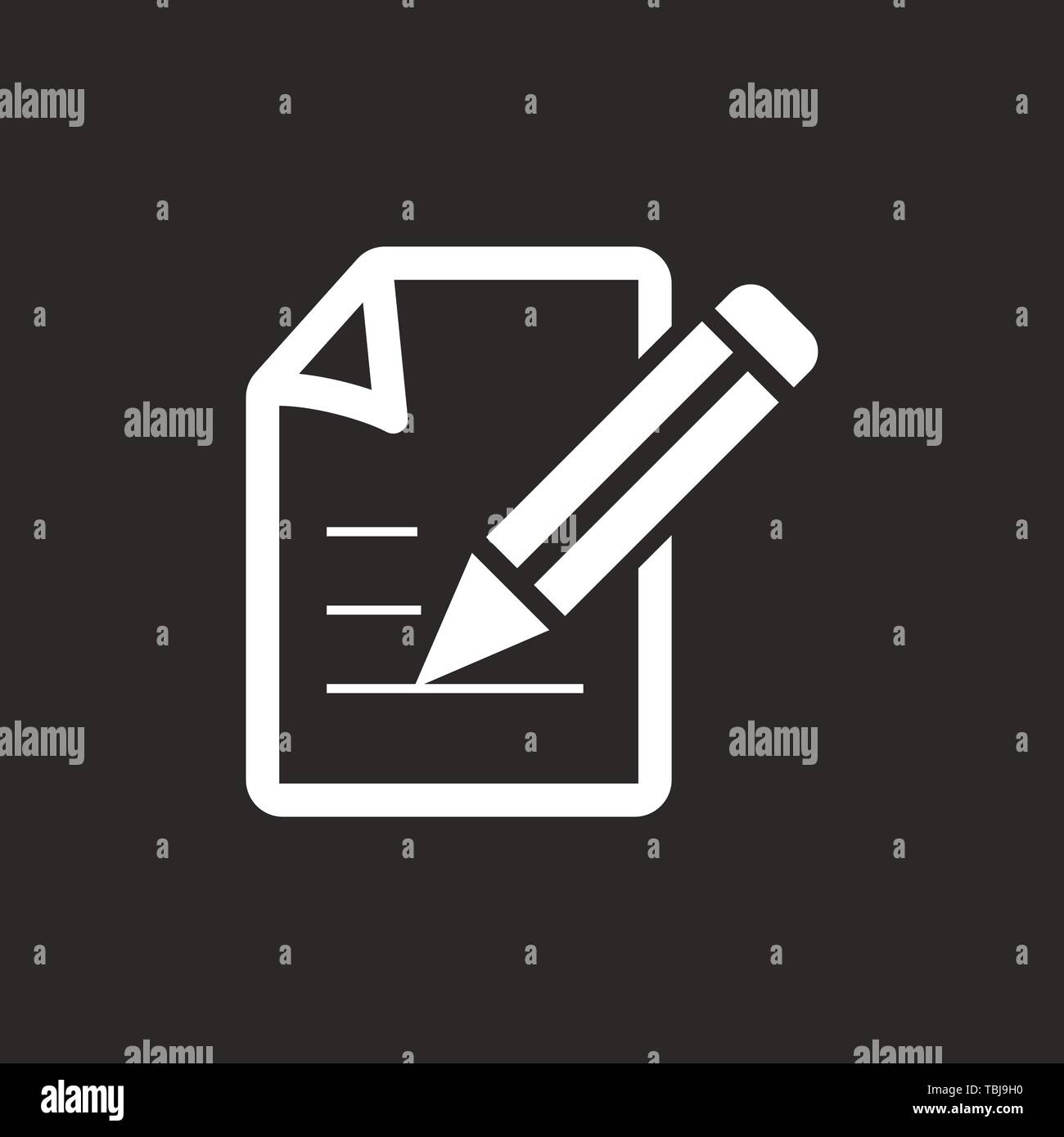Make a note Stock Vector Images - Alamy