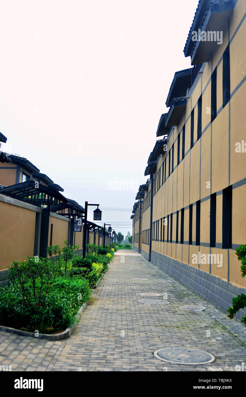 Beautiful country, Lingshan town Stock Photo - Alamy