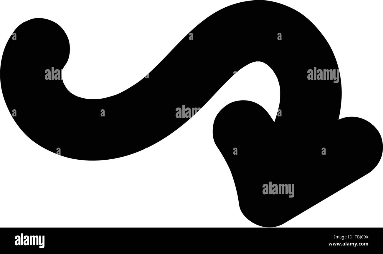 hand drawing arrow symbol Stock Vector Image & Art - Alamy