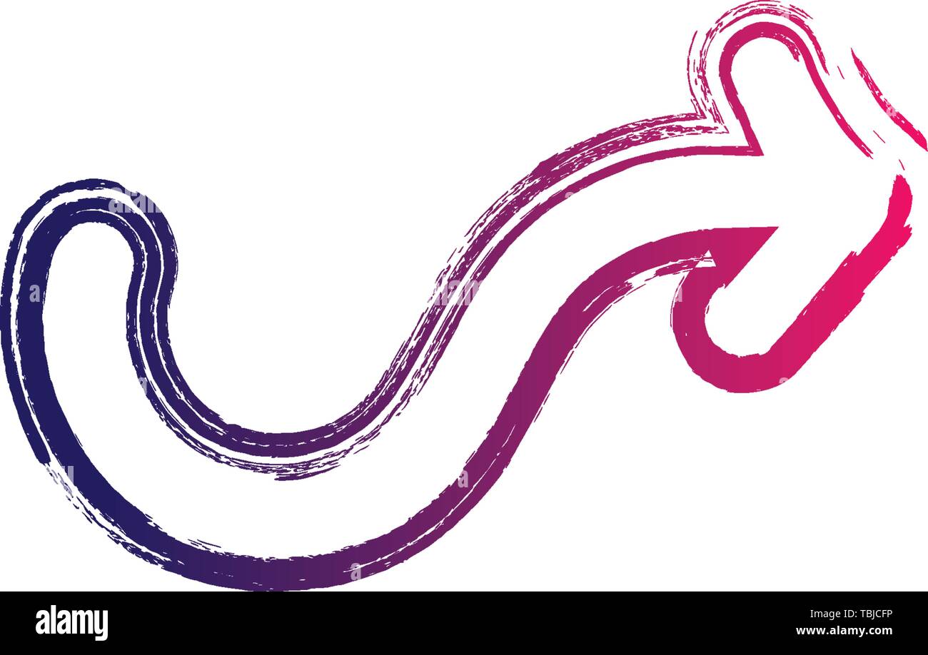 hand drawing arrow symbol Stock Vector Image & Art - Alamy