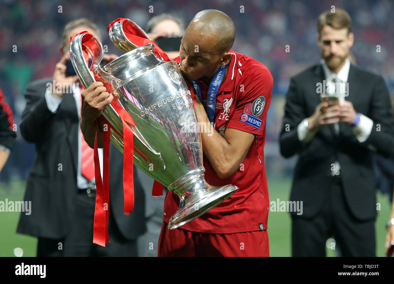 Fabinho liverpool 2019 final hi-res stock photography and images - Alamy