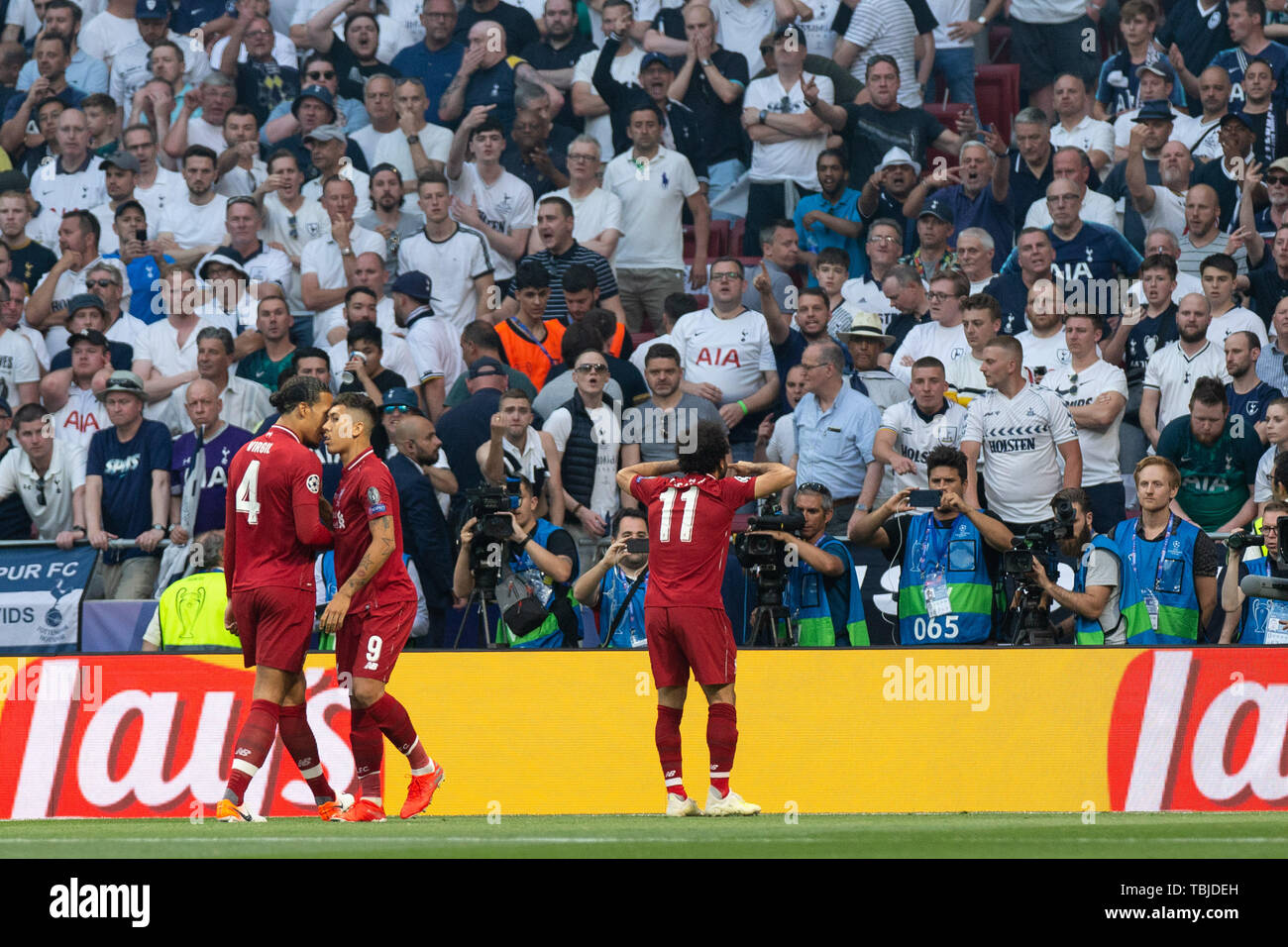 Madrid, Spain. 01st June, 2019.UEFA Champions League 2018/ 2019, Final ...