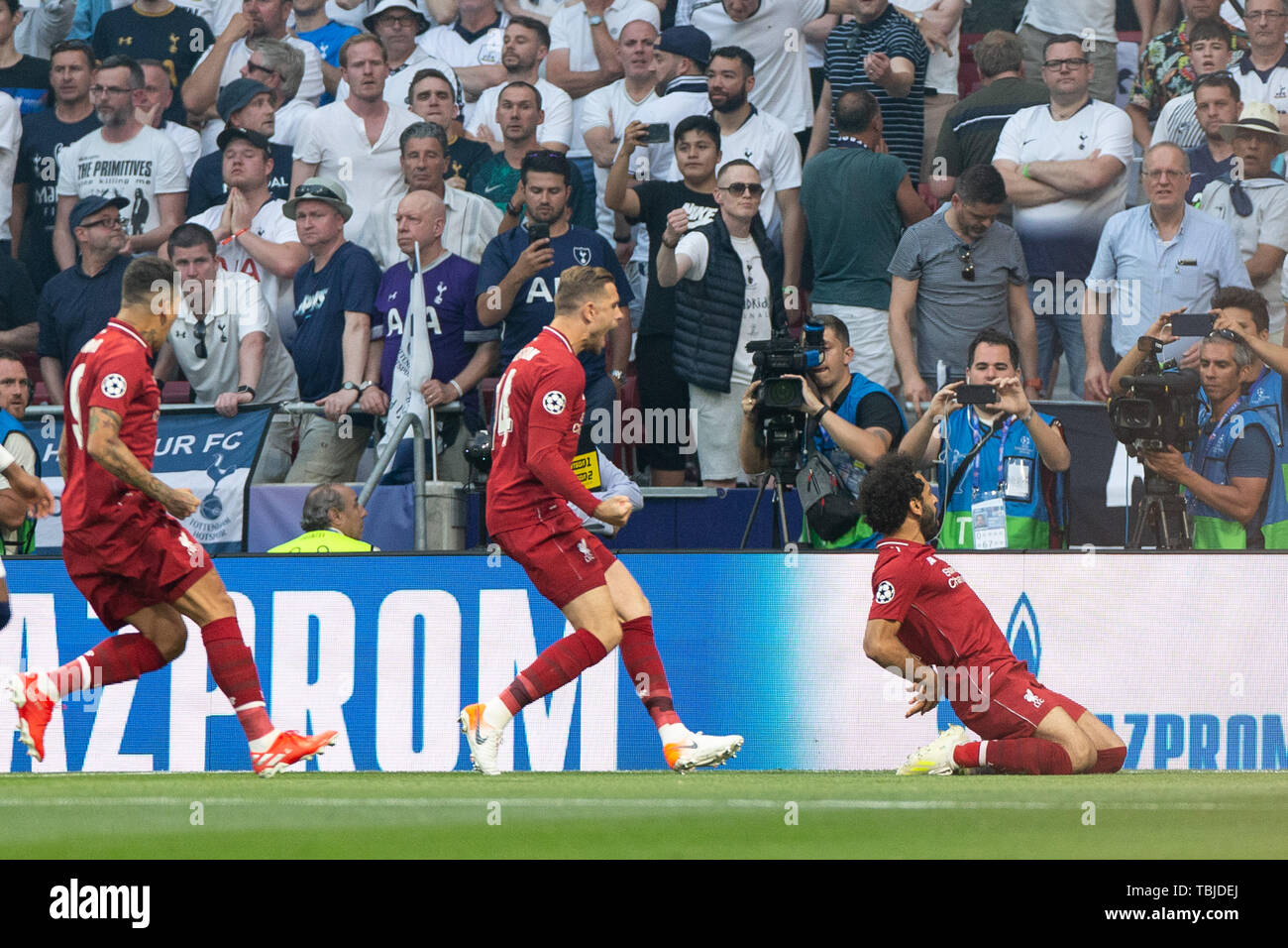 Madrid, Spain. 01st June, 2019.UEFA Champions League 2018/ 2019, Final ...