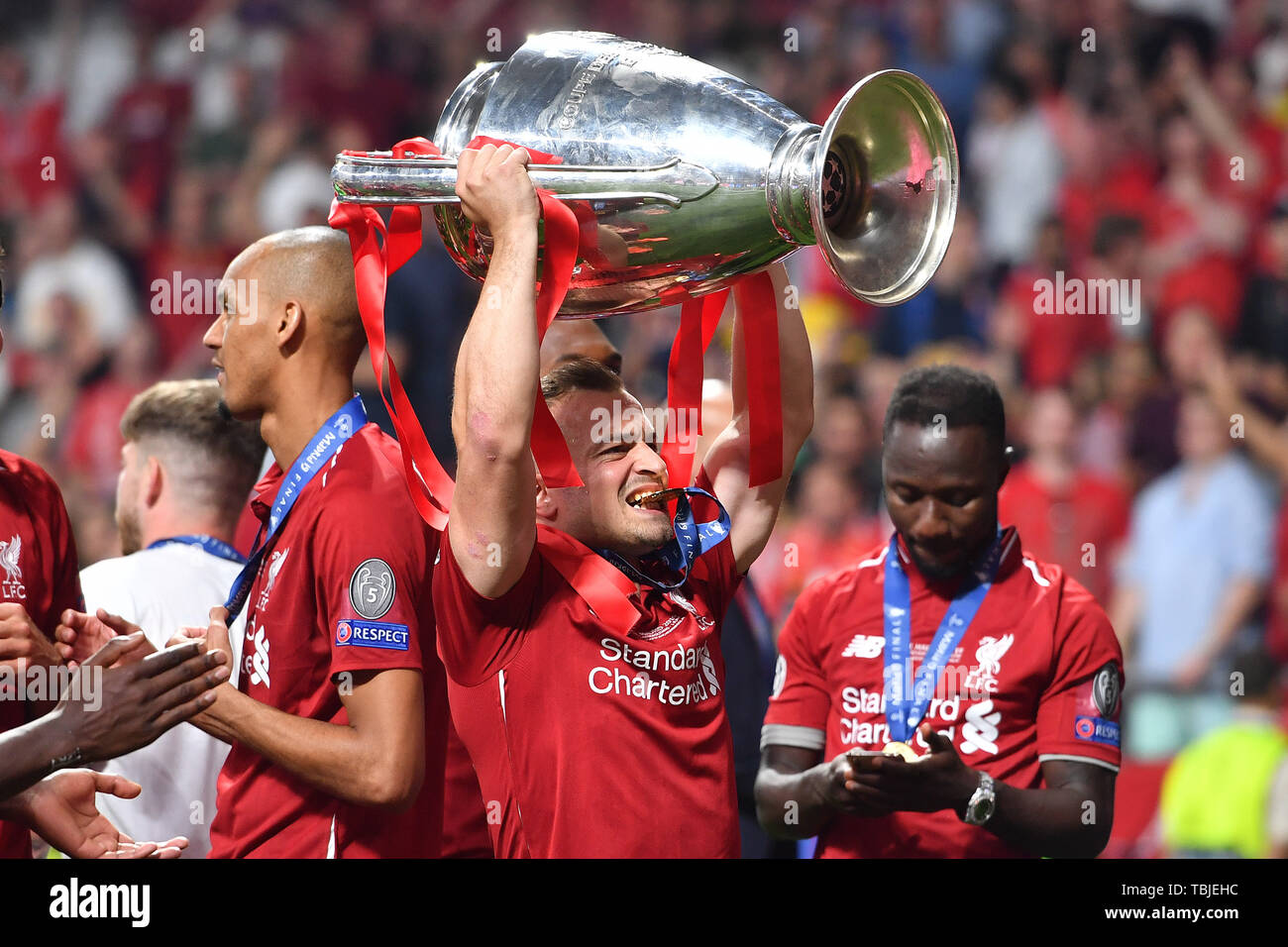 Liverpool fc champions cup 2019 hi-res stock photography and images - Alamy