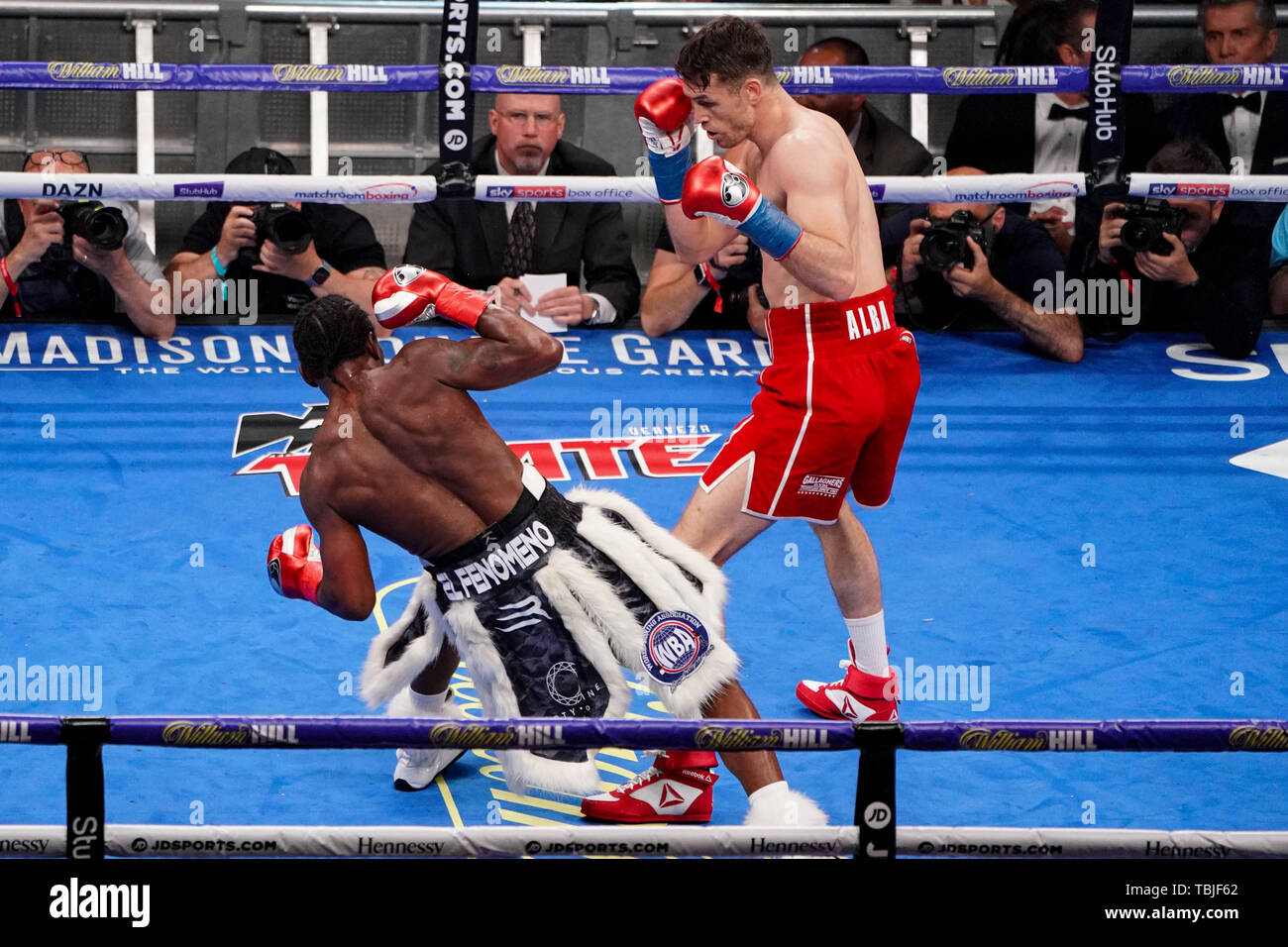 Msg boxing ring hi-res stock photography and images - Alamy