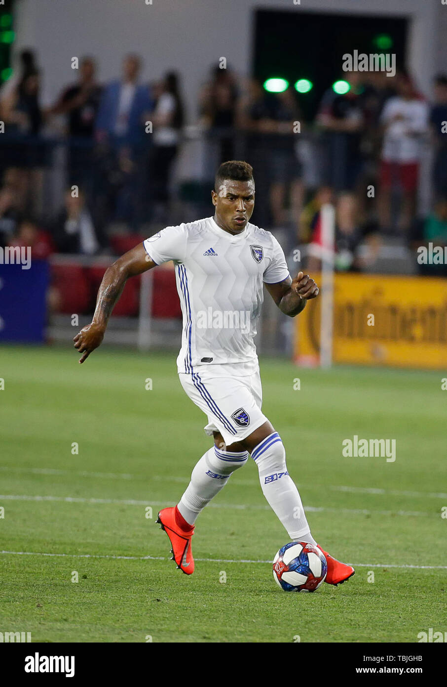 Washington DC, USA. 1st June, 2019. San Jose Earthquakes Defender (31 ...