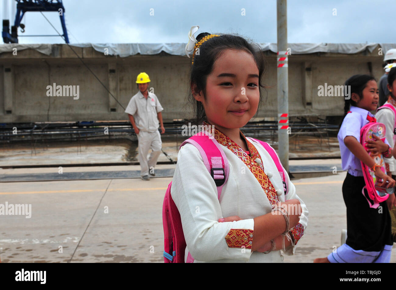 Vientiane, Laos. 1st June, 2019. Students of the China-Laos Friendship ...