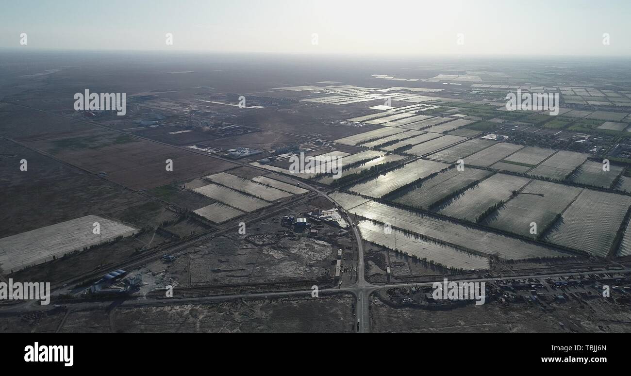 China hami aerial hi-res stock photography and images - Alamy