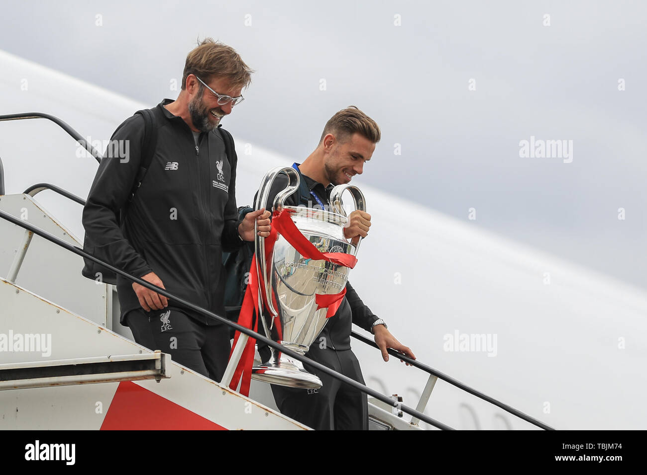 2nd May 2019, Liverpool, England; UEFA Champions League, Liverpool FC ...