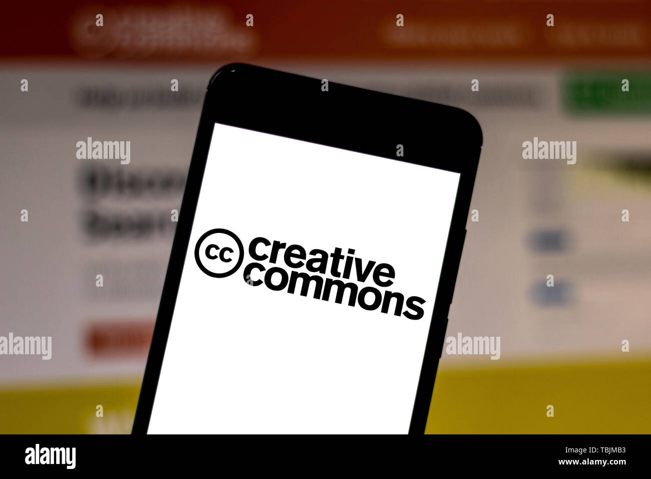 Creative commons logo hi-res stock photography and images - Alamy