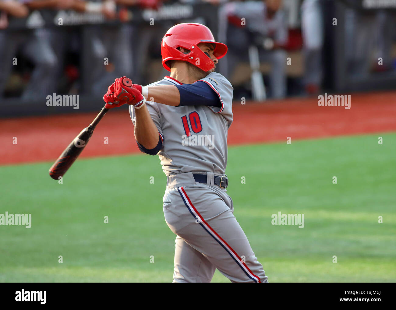 Louisville, KY, USA. 31st May, 2019. UIC's Matt Bottcher during an NCAA ...