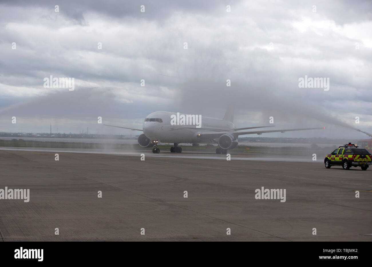 2nd June 2019, Liverpool John Lennon Airport, Liverpool, Merseyside ...