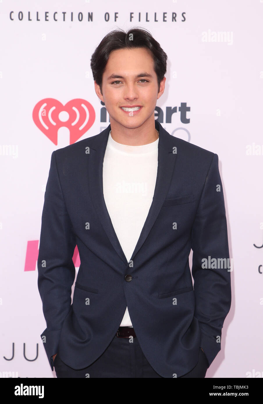 CARSON, CA - June 1: Laine Hardy, at 2019 iHeartRadio Wango Tango ...