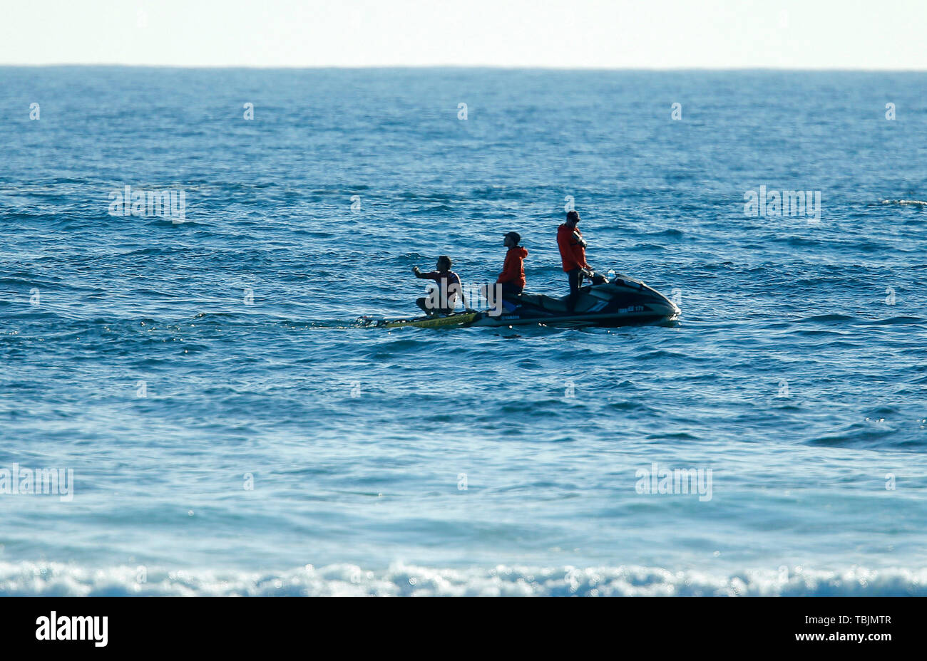 Surfers Point, Prevelly, Western Australia. 2nd June, 2019. The ...