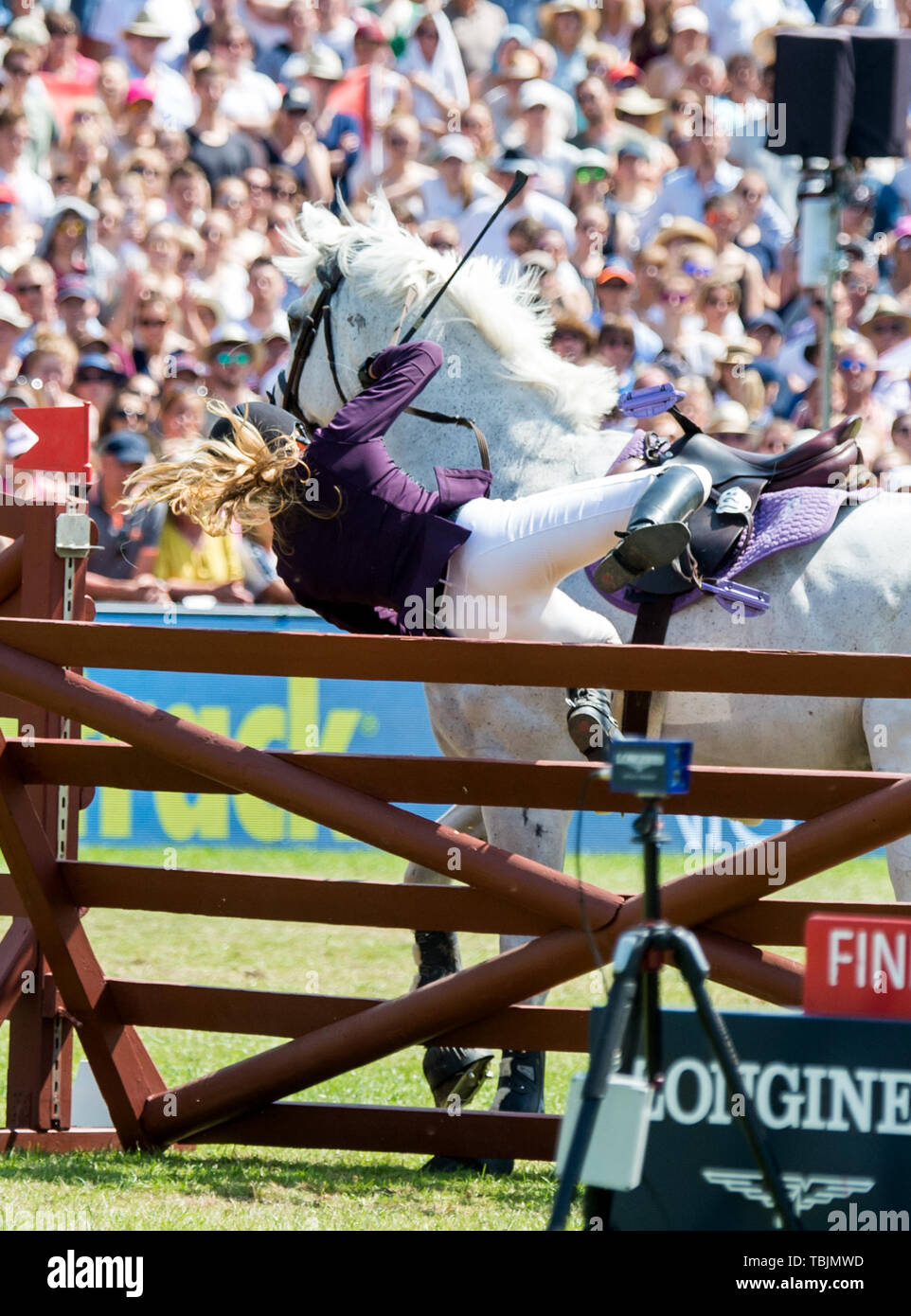Hamburg, Germany. 02nd June, 2019. Equestrian Sport/Jumping, German ...