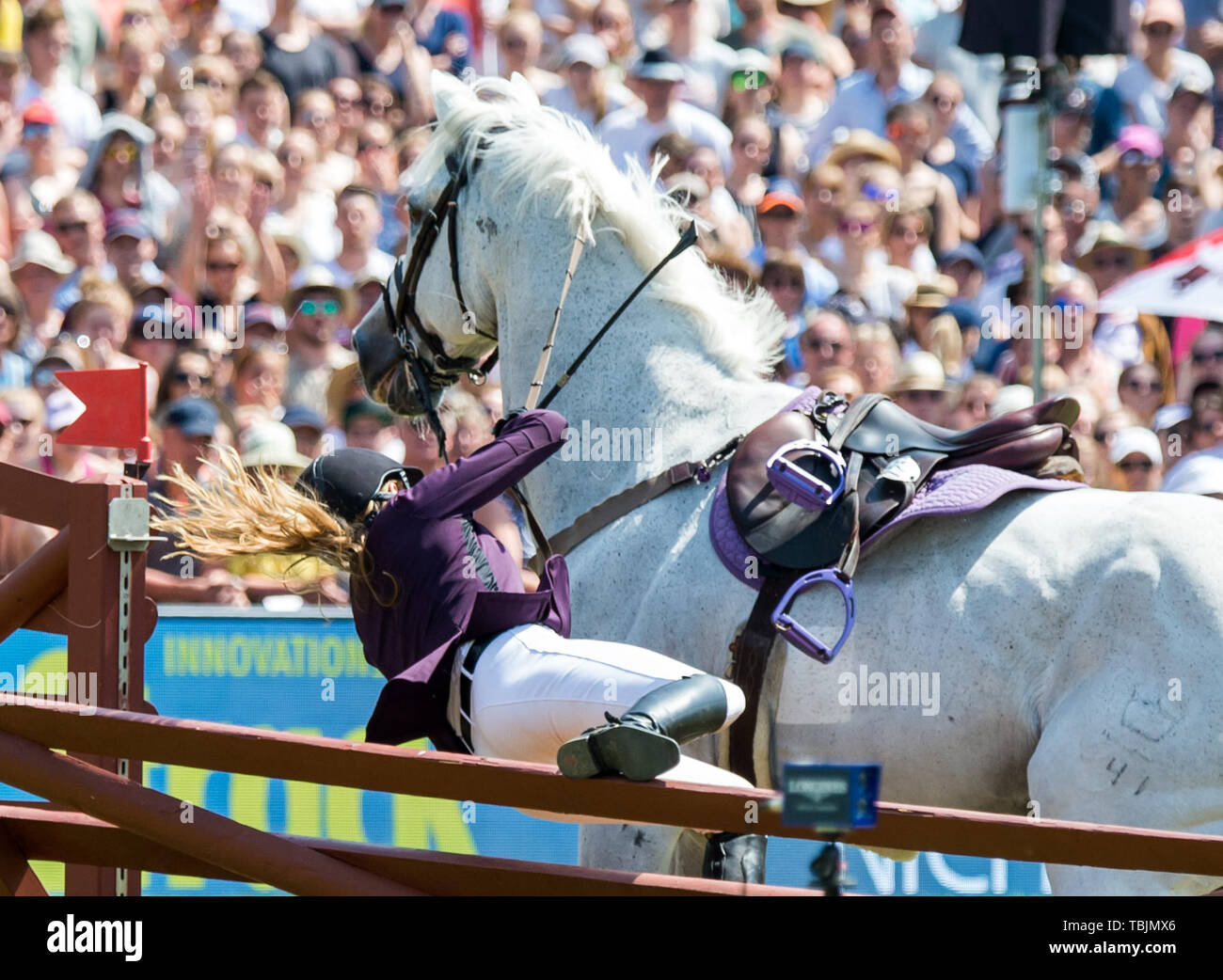 Hamburg, Germany. 02nd June, 2019. Equestrian Sport/Jumping, German ...