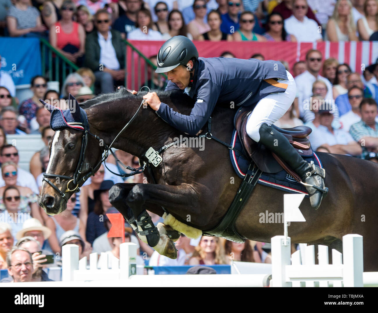 Hamburg, Germany. 02nd June, 2019. Equestrian Sport/Jumping, German ...