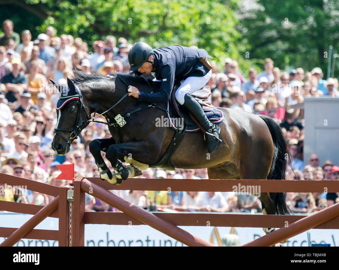 Hamburg, Germany. 02nd June, 2019. Equestrian Sport/Jumping, German ...