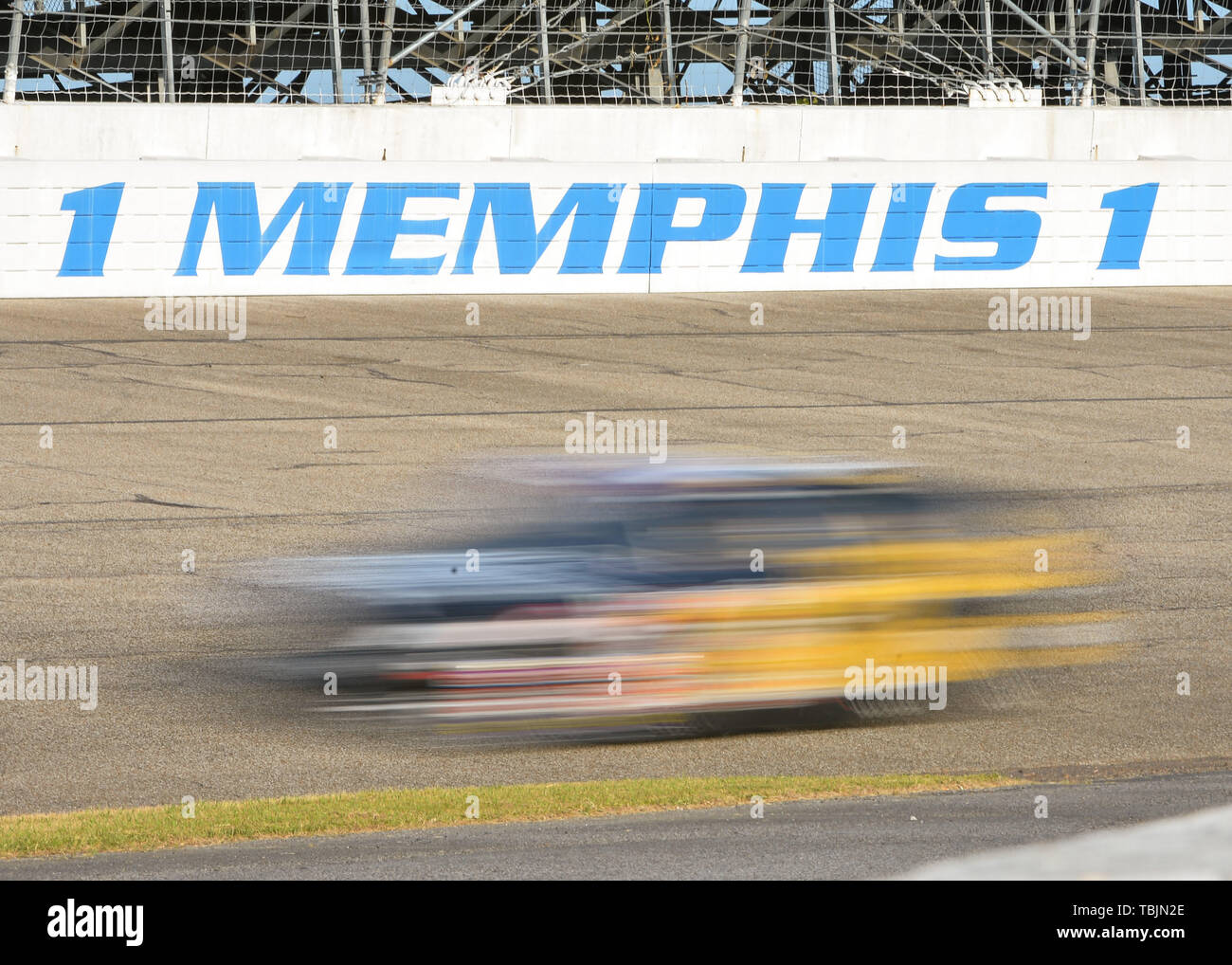 Memphis, TN, USA. 01st June, 2019. Brittney Zamora, driver of the NAPA ...
