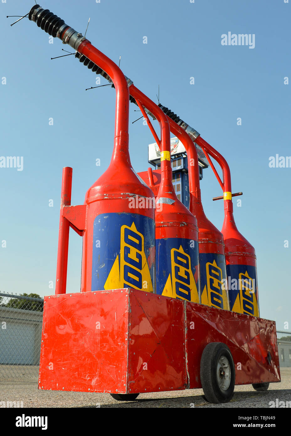 Pit row hi-res stock photography and images - Alamy