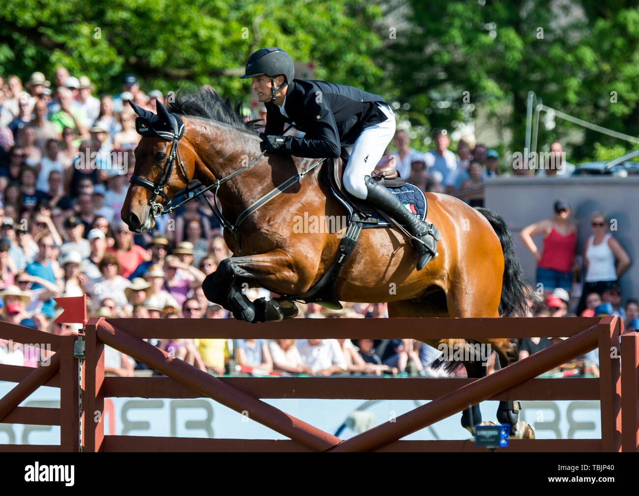 Hamburg, Germany. 02nd June, 2019. Equestrian Sport/Jumping, German ...