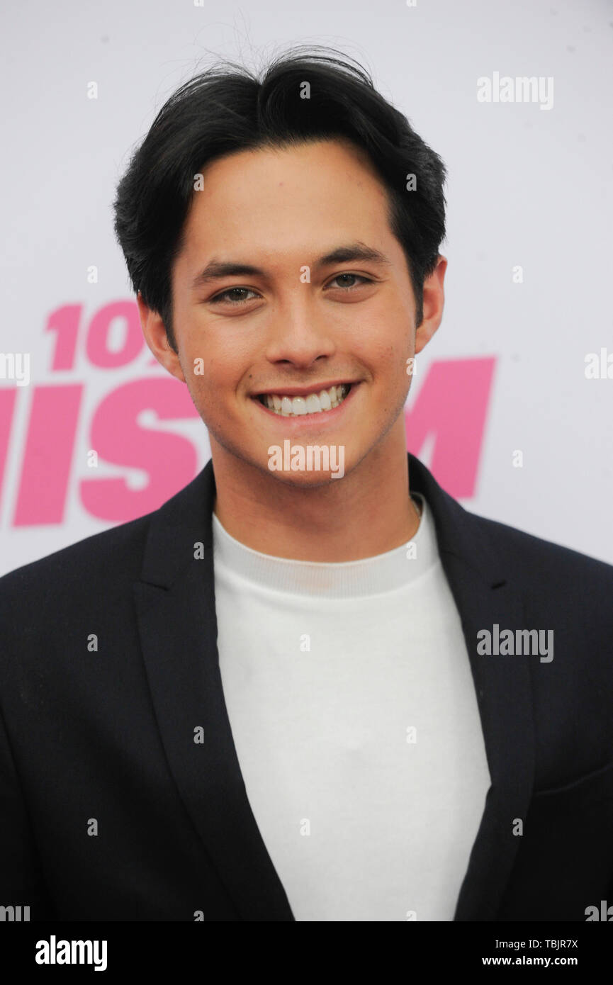Laine Hardy attends the 2019 iHeartRadio Wango Tango on June 01, 2019 ...