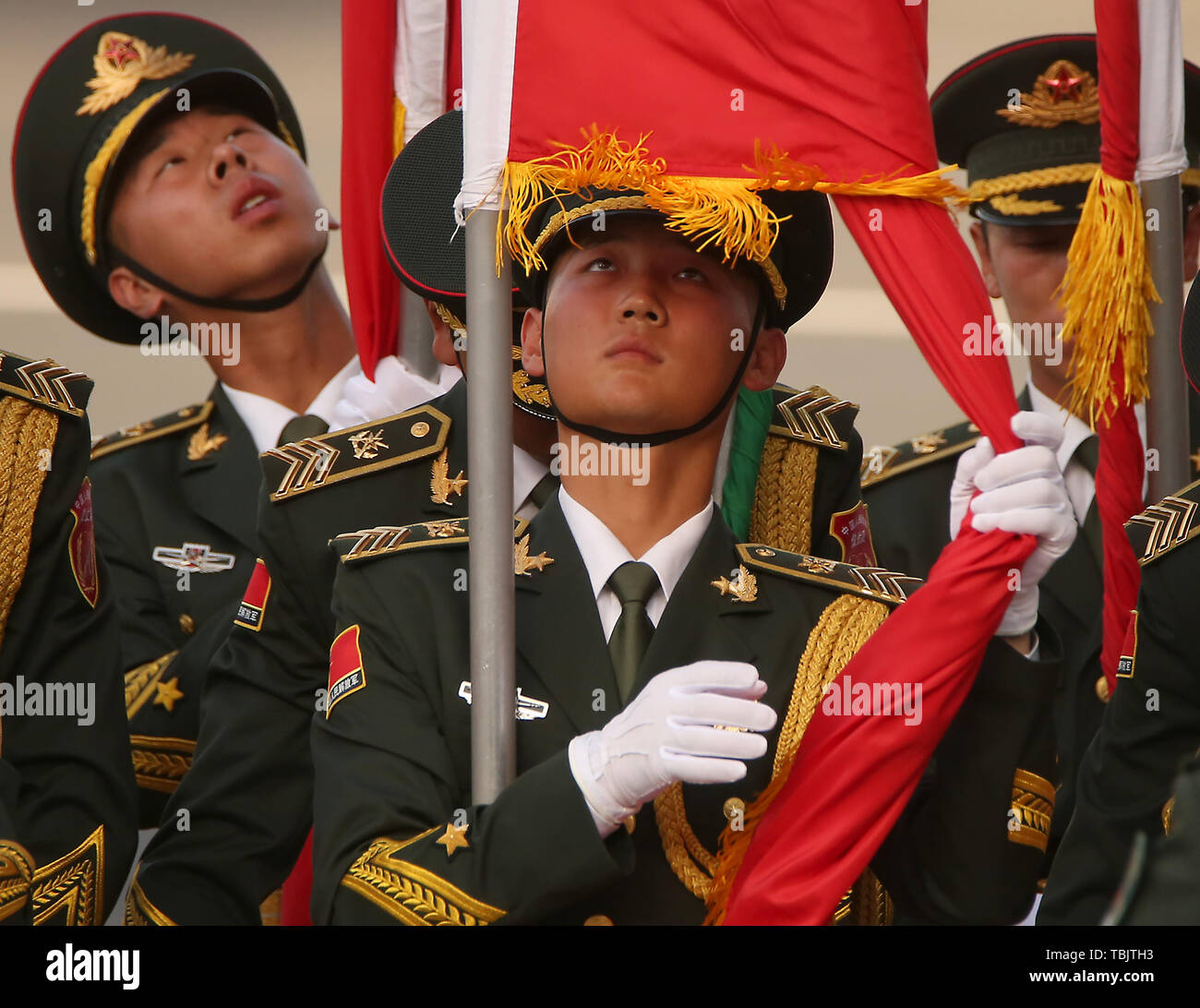 Chinese soldiers hi-res stock photography and images - Alamy