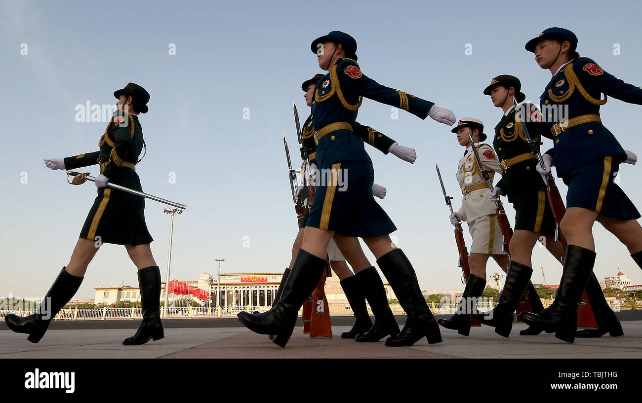Chinese honor guard hi-res stock photography and images - Alamy