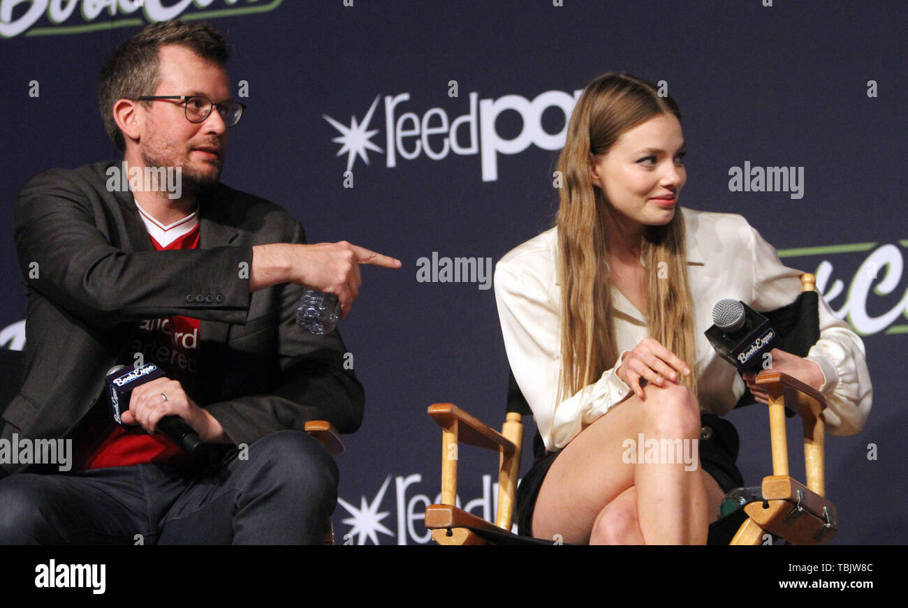 New York, NY, USA. 01st June, 2019. John Green, Kristine Froseth, at ...
