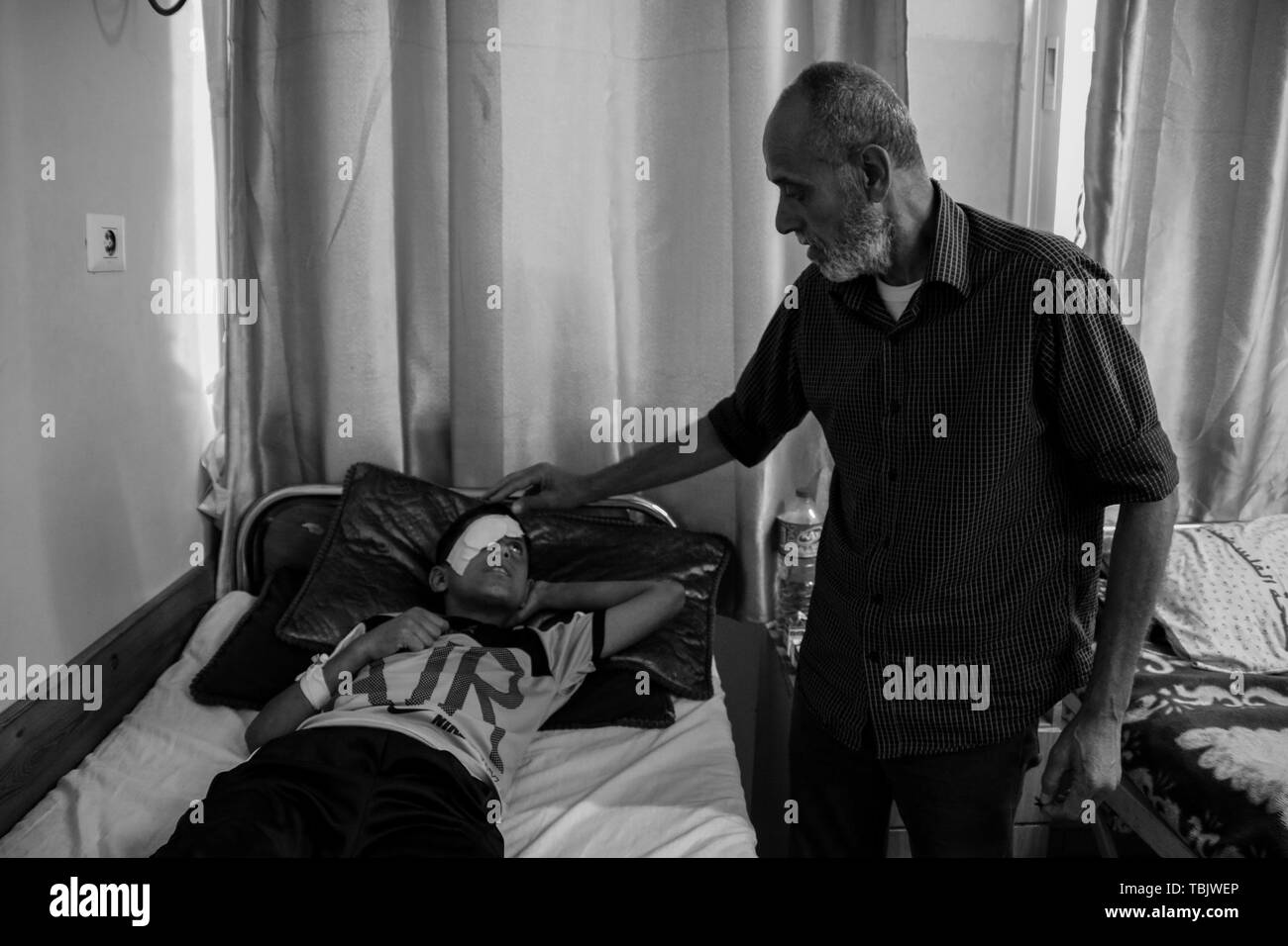 Beit Hanoun, Palestine. June 2, 2019 - 2 June 2019. Al Baraa Fayeq ...