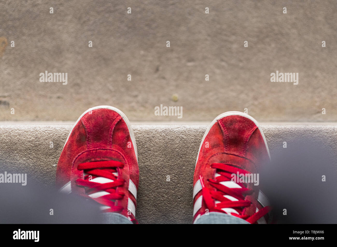 Overhead steps hi-res stock photography and images - Alamy