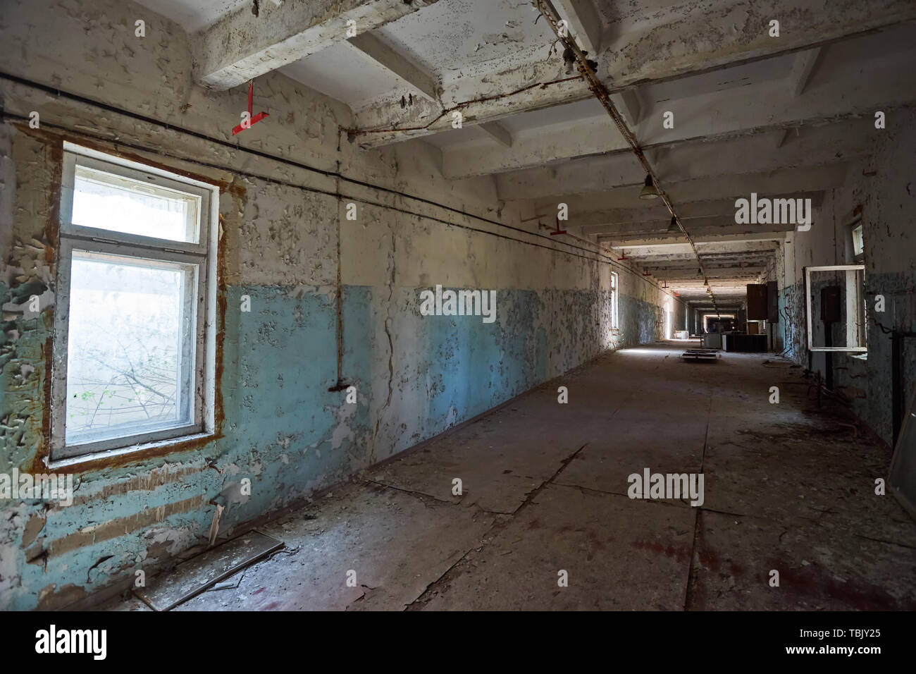 Destroyed command post of the secret military facility of the USSR's ...