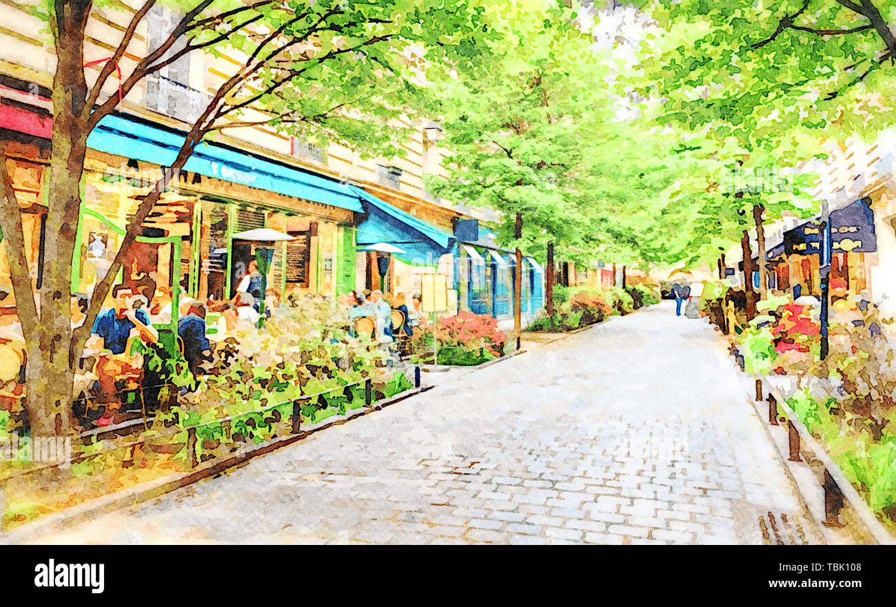 Painting art filter hi-res stock photography and images - Alamy