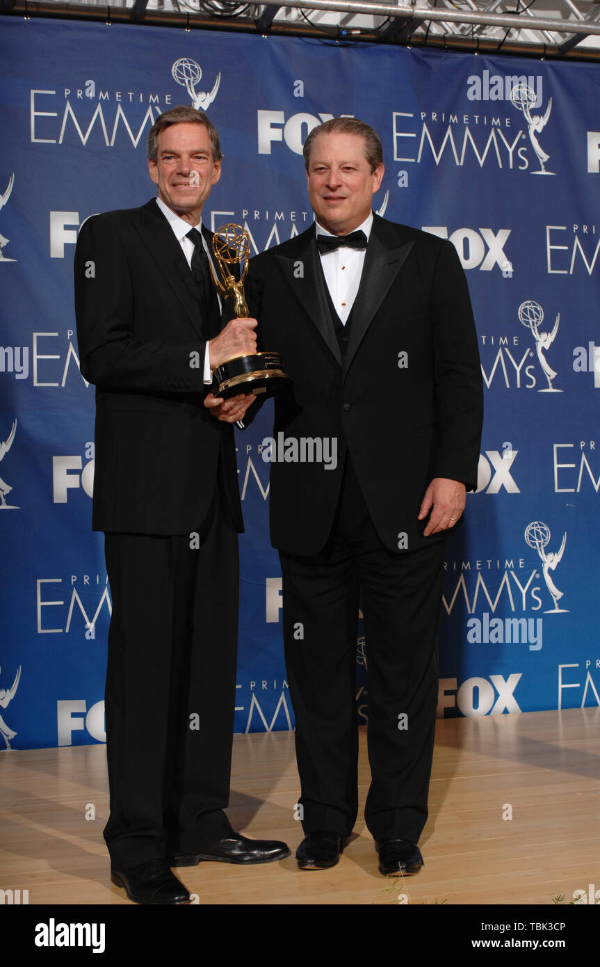 LOS ANGELES, CA. September 17, 2007: Al Gore & Joel Hyatt (left) at the ... LOS ANGELES, CA. September 17, 2007: Al Gore & Joel Hyatt (left) at the ...