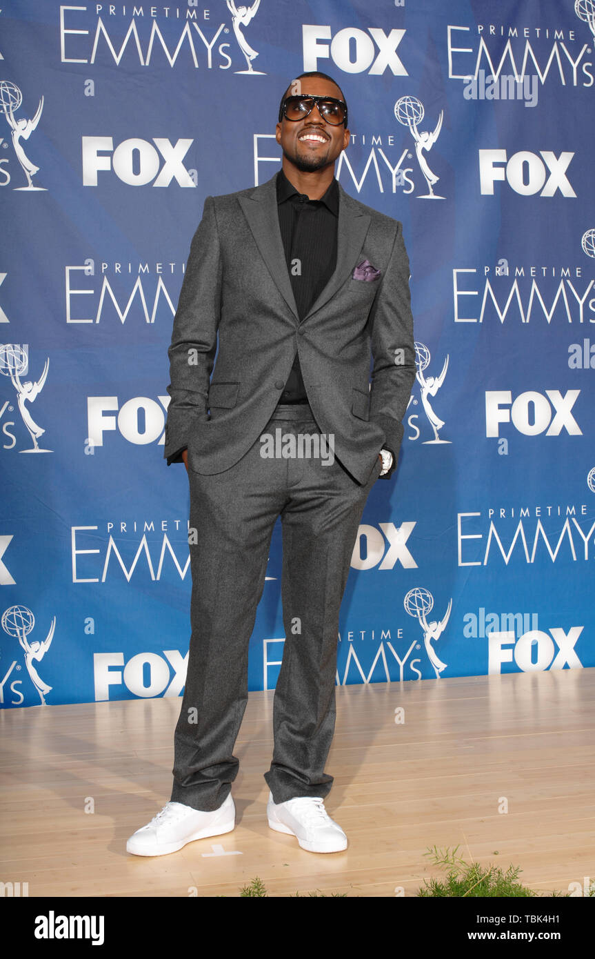 LOS ANGELES, CA. September 17, 2007: Kanye West at the 59th Primetime ...