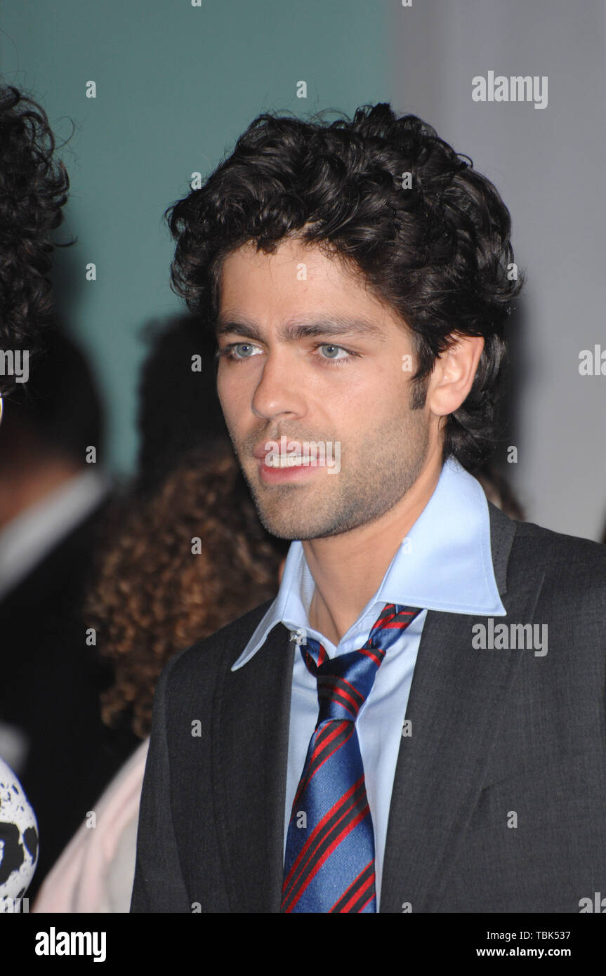 LOS ANGELES, CA. April 05, 2007: "Entourage" star Adrian Grenier at the ...
