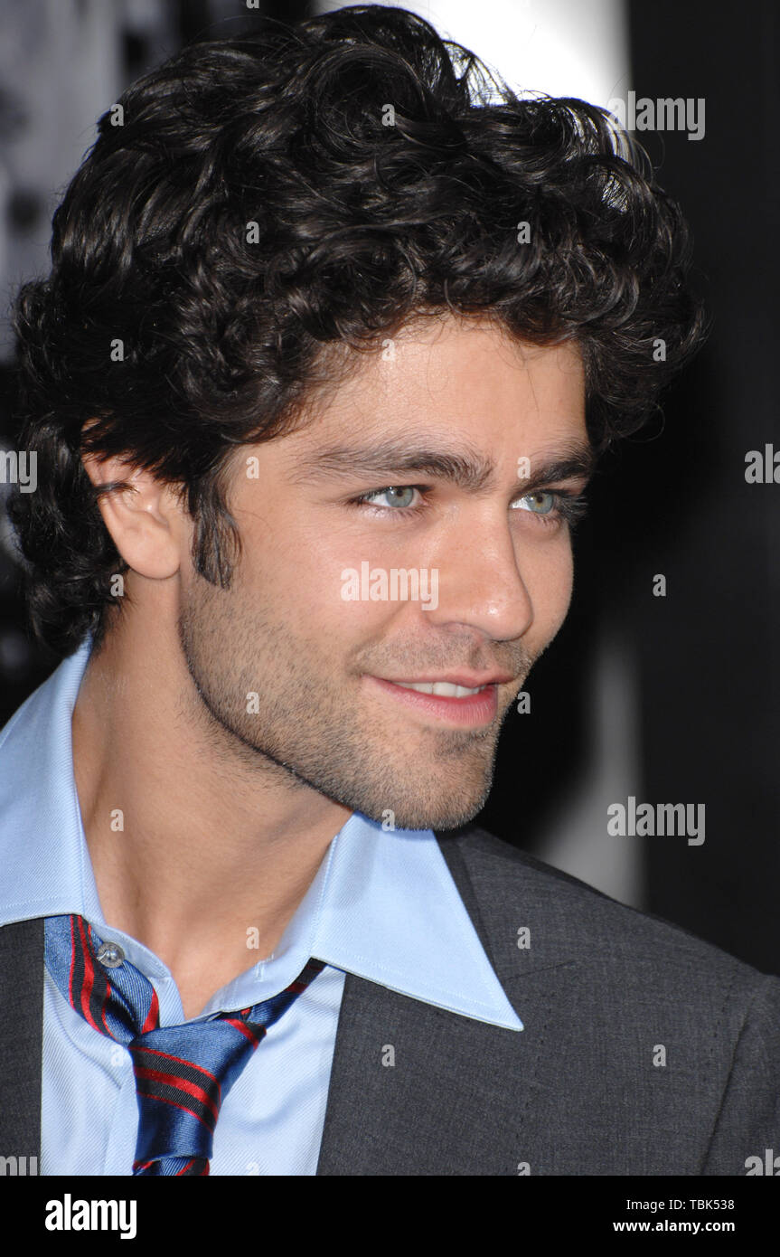 LOS ANGELES, CA. April 05, 2007: "Entourage" star Adrian Grenier at the ...