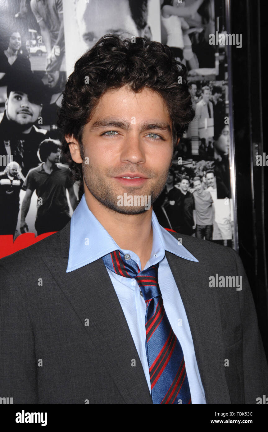 LOS ANGELES, CA. April 05, 2007: "Entourage" star Adrian Grenier at the ...