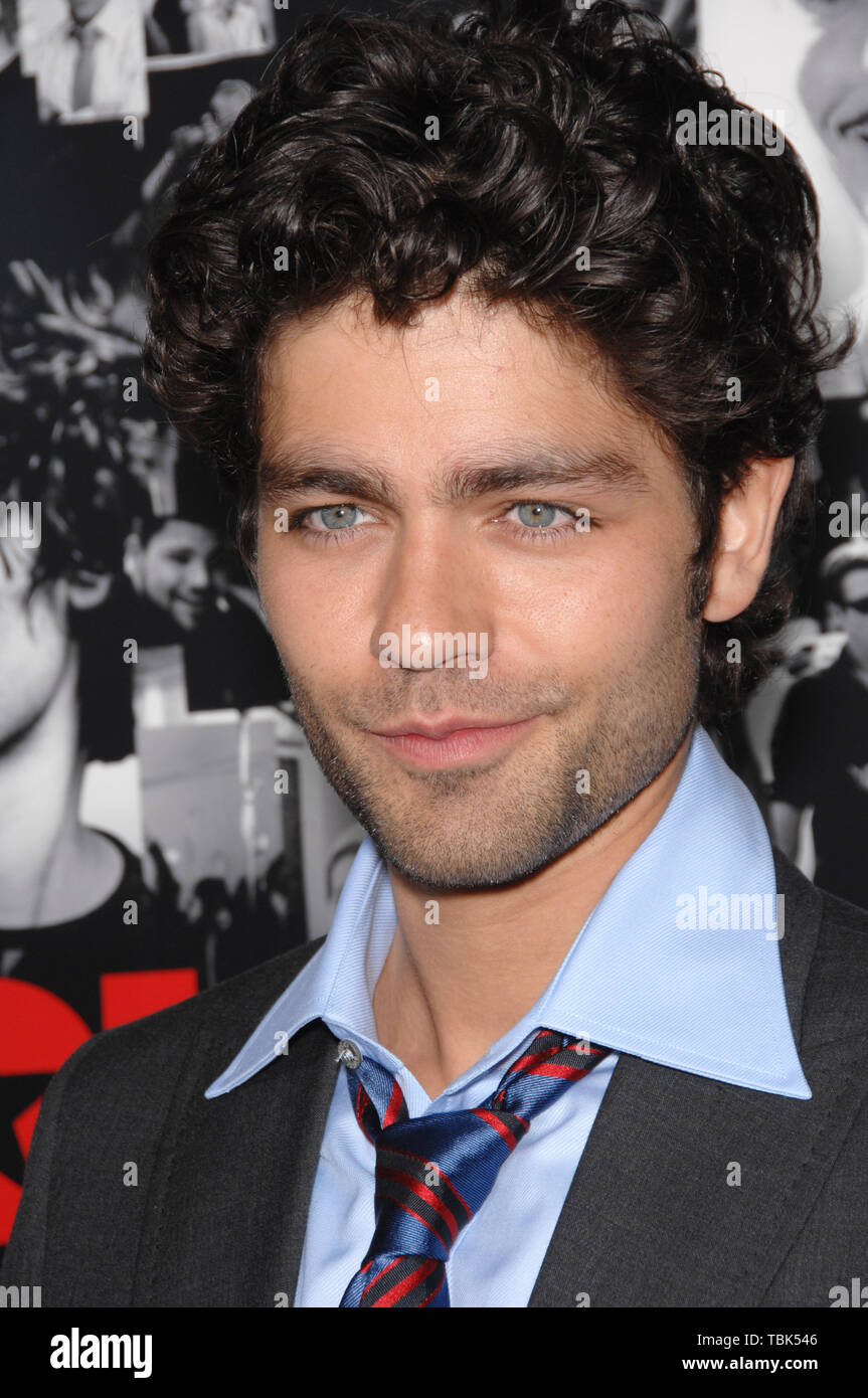 LOS ANGELES, CA. April 05, 2007: "Entourage" star Adrian Grenier at the ...