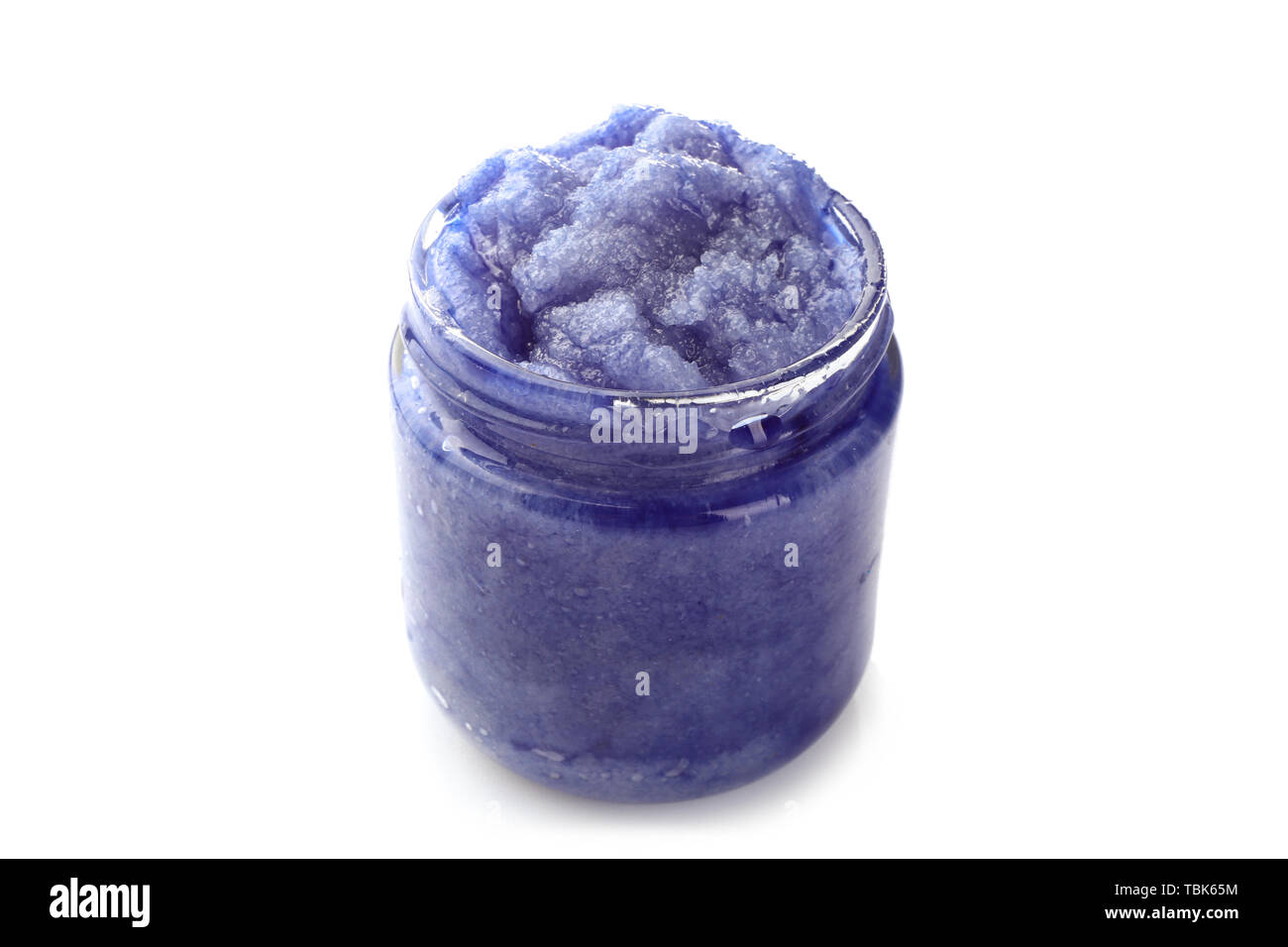 White glass jar moisturizing Cut Out Stock Images & Pictures - Alamy